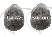 China High Elasticity Knitted Wire Mesh Rings Oil Proof Knitted Wire Mesh Width 3-500mm For Industrial Filter for sale