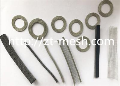 China Heat Resistant Knitted Wire Mesh Gasket Perfect for in High Temperature Industrial Machinery and Equipment Sealing Needs for sale