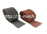 China Flexible 20*60mm Compressed Knitted Wire Mesh Providing Excellent Filtration and Structural Stability in Industrial Applications for sale
