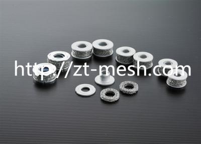 China Round Hole Shape Woven Metal Mesh Gasket for Heavy Duty Sealing Applications for sale