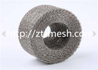 China Dutch Weave Style Knitted Wire Mesh Gasket For Liquid Filter Customized Length Stainless Steel Wire Material for sale