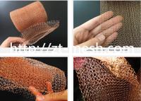 China 100-200 Model Stainless Steel Knittted Wire Mesh With Good Penetrability for Industrial for sale