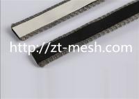 China Stainless Steel knitted mesh exhaust gasket Od20*10*5mm Compressed Wire Mesh Washer For Car for sale
