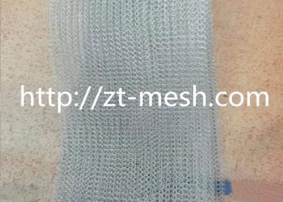 China Corrosion Resistant Copper Knitted Wire Mesh Flat-type Corrugated For Longevity for sale