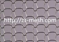 China Anti-Corrosion Knitted Wire Mesh For Filtering Customized 40mm Width for sale
