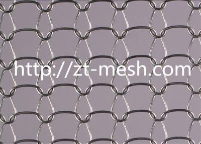 China Anti-Corrosion Knitted Wire Mesh For Filtering Customized 40mm Width for sale