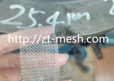 China Weave Style Knitting Mesh Knitted Wire Mesh for Woven Technique and Stainless Steel Wire for sale