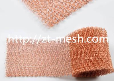China Polishing Knitted Wire Mesh Woven Technique Nickel Finish Experience Durability for sale