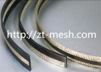 China Oil Proof Knitted Wire Mesh Gasket Width 1-2000mm For Industrial Filter for sale