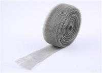 China Width 50 Cm Knitted Wire Mesh 125m Length Diameter 0.25mm Mat Sus304 80 Roll for sale