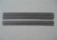 China 304N Stainless Steel Knitted Wire Mesh Black Customizable for sale