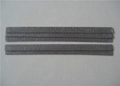 China 304N Stainless Steel Knitted Wire Mesh Black Customizable for sale