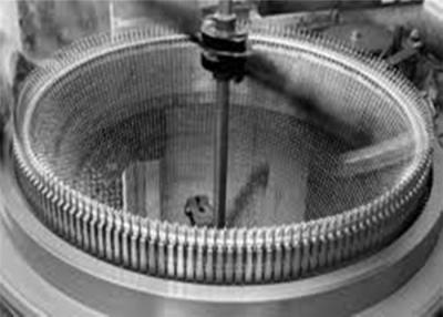 China Silver Yellow Knitted Wire Mesh For Automotive And Industrial Applications for sale