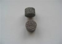 China 14*10mm 14*5mm Compressed Knitted Wire Mesh 1.1mm Snow Foam Lance Mesh Filter for sale