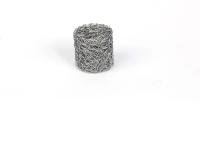 China 14*10mm 14*5mm Compressed Knitted Wire Mesh 1.1mm Snow Foam Lance Mesh Filter for sale