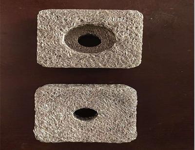 China High Corrosion Resistance Compressed Knitted Wire Mesh For Rectangular Filtering Sus 316 Material for sale