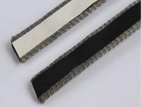 China EMI Shielding Knitted Wire Mesh Gasket 316SS Square Ring φ5mm Conductive Elastomer Cored for sale