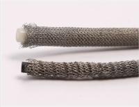 China Cylinder Knitted Woven Wire Mesh Washers Compressed 30m for EMI Shielding for sale