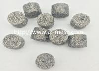 China ODM Business Knitted Metal Mesh High Temperature Resistance for sale