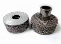China Stainless Steel 310 High Temperature Resistance Compressed Knitted Wire Mesh Filter 0.08mm-0.55mm Cylindrical for sale