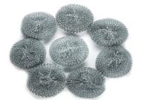 China 10g Customized Silver Color Stainless Steel Cleaning Ball with Strong Cleaning Capacity for Restaurant Use for sale