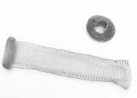 China Stainless Steel Knitted Wire Mesh Tape Roll  30mm Width 0.28mm Customized For Pest Control for sale