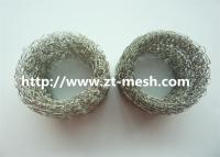 China 18*11.5*10mm Filtering Knitted Wire Mesh India's Premier Solution For Cylindrical Applications for sale