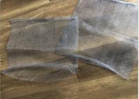 China 316 Knitted Stainless Steel Mesh Corrugated / Flat For Demister for sale