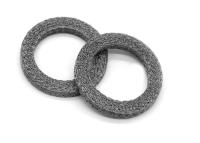 China Sus 2mm Size Knitted Stainless Steel Mesh Width 22mm For Gas Liquid Filter for sale