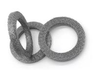 China Silver Yellow Stainless Steel Plain Knitted Wire Ring Mesh Customzied Diameter 5-300mm for sale