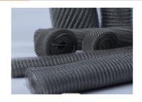 China 3*3mm Size Fabric Knitted Copper Mesh For Stainless Steel Gas Liquid Filter for sale