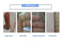 China 5mm-1m Width Knitted Wire Mesh 0.18mm Diameter For Industrial Use for sale