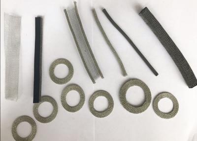 China Wire Diameter 0.08 - 0.5 Mm Compressed Knitted Wire Mesh For Kinds Filtration Industry for sale