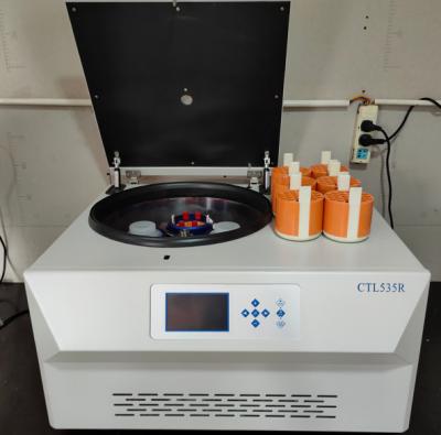 China Large Capacity Medical Refrigerated Centrifuge Machine for Blood / Plasma / Serum for sale