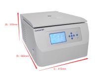 China Low Speed Refrigerated Microprocessor Benchtop Centrifuge Machine In 5000rpm 300ml Capacity Max for sale