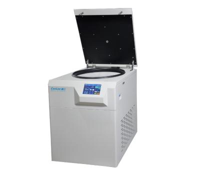 China DL5M Floor Standing Low Speed Centrifuge 6000rpm 3000ml 4×750ml Refrigerated Large Capacity for sale