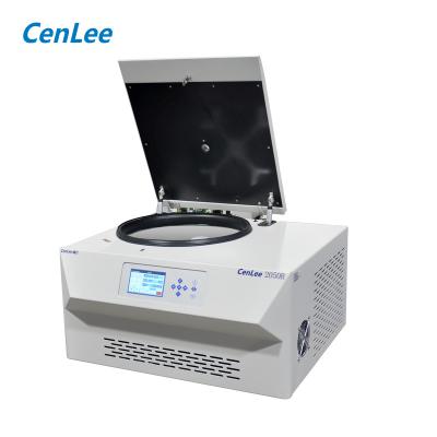 China CenLee2050R Tabletop Refrigerated Centrifuge 20500rpm 3000ml 4x750ml High Speed Centrifuge Fixed Angle Rotor for sale