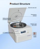 China CTL420 Centrifuge Swing Out Horizontal Low Speed Lab Machine Brushless Motor Stainless Steel 12x20ml Capacity for sale