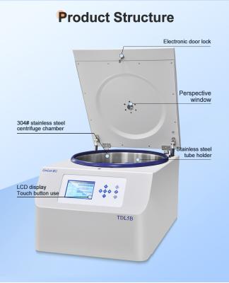 China TDL5B Multifunctional PRP Fat Extraction Centrifuge Max. RCF of 4390 x g and Max. RPM of 5000 r/min for Beauty Professionals for sale
