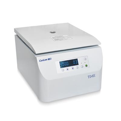 China TD4E Medical Lab Centrifuge Low Speed PRP Centrifuge Max. Capacity 120ml 4000 Rpm for Laboratory for sale