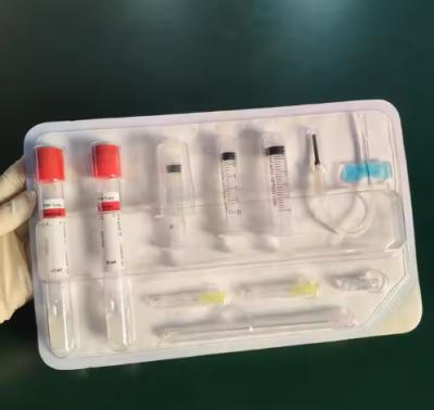 China 10 ML and 15 ML PRP Tubes for Centrifuge Platelet Rich Plasma Kit with ACD Gel and UPS Shipping for Skin Rejuvenation for sale