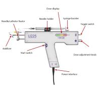 China Factory Price Mesotherapy Injection Machine Mesogun No-Needle Mesotherapy Needle Free Injection Machine for Facial Skin Hair for sale