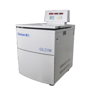 China GL-21M 21000rpm High Speed Refrigerated Centrifuge with Microprocessor Control and CFC-free Refrigeration for Blood Bank Applications for sale