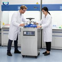 China Automatic Control Vertical Sterilizer with LCD Touch Screen for sale