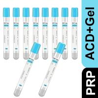 China 10ml PRP Tubes for PRP Systerm, ACD and Gel Glass Tube, Individually Wrapped Box of 10 for sale