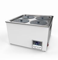 China Digital Thermostatic Water Bath WB100-4 with Digital Display, Stainless Steel Inner Tank, and Dry-Burn Protection for sale