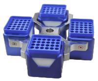 China Cenlee 120 Tubes Automatic De-Cap Centrifuge with 4000rpm Speed and Stainless Steel Chamber for sale