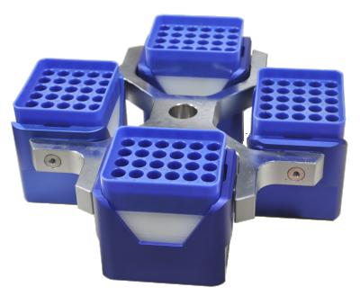 China Cenlee 120 Tubes Automatic De-Cap Centrifuge with 4000rpm Speed and Stainless Steel Chamber for sale