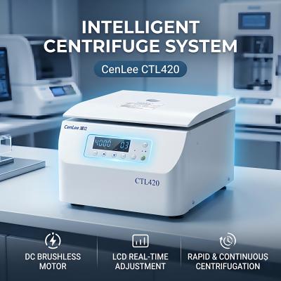 China Cenlee 4200rpm Low Speed Centrifuge with Swing-out Rotor 12x20ml Capacity and 2200xg Force for Lab Use for sale