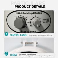 China Cenlee 800D Benchtop Centrifuge with 4000rpm Speed 1790xg Force and 6x20ml Capacity for Biomedical Labs for sale